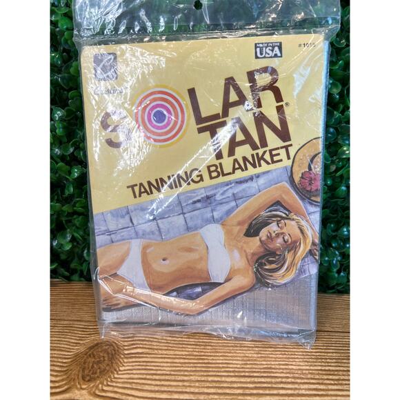 Spartan | Bath & Body | Vintage Reflecting Tanning Mat Blanket Solar ...